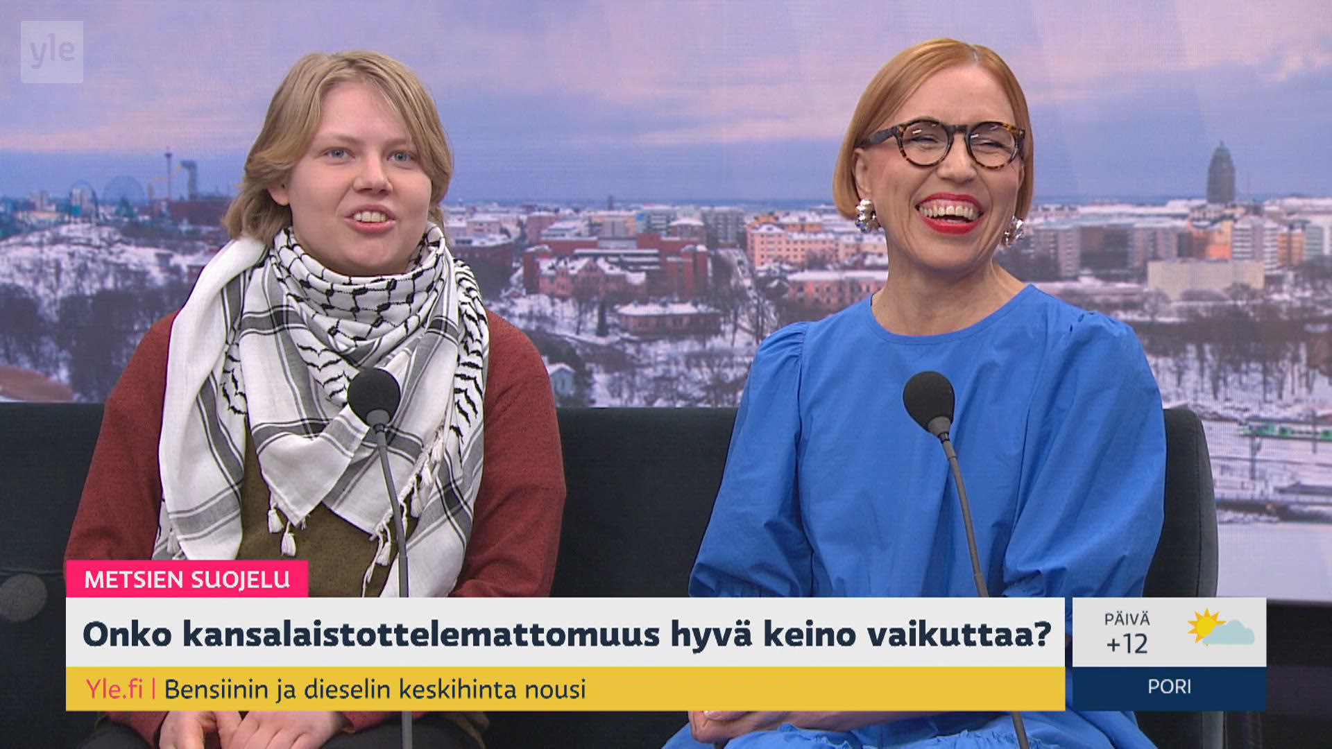 Uutuusdokumentissa seurataan metsäaktivisteja | Ylen aamu | Yle Areena