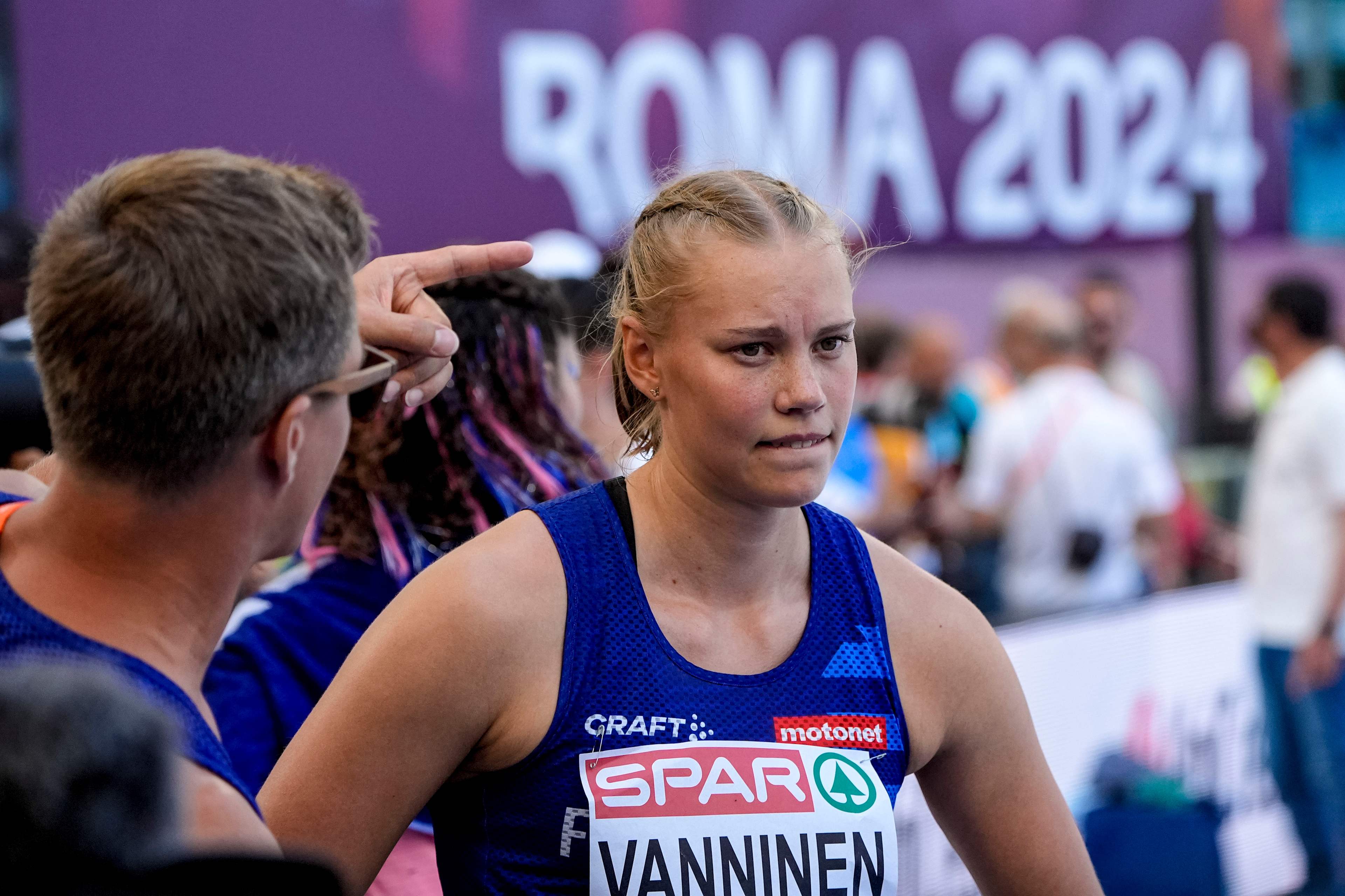 Saga Vanninen naisten 7-ottelun pika-aidoissa eränsä kuudes ...