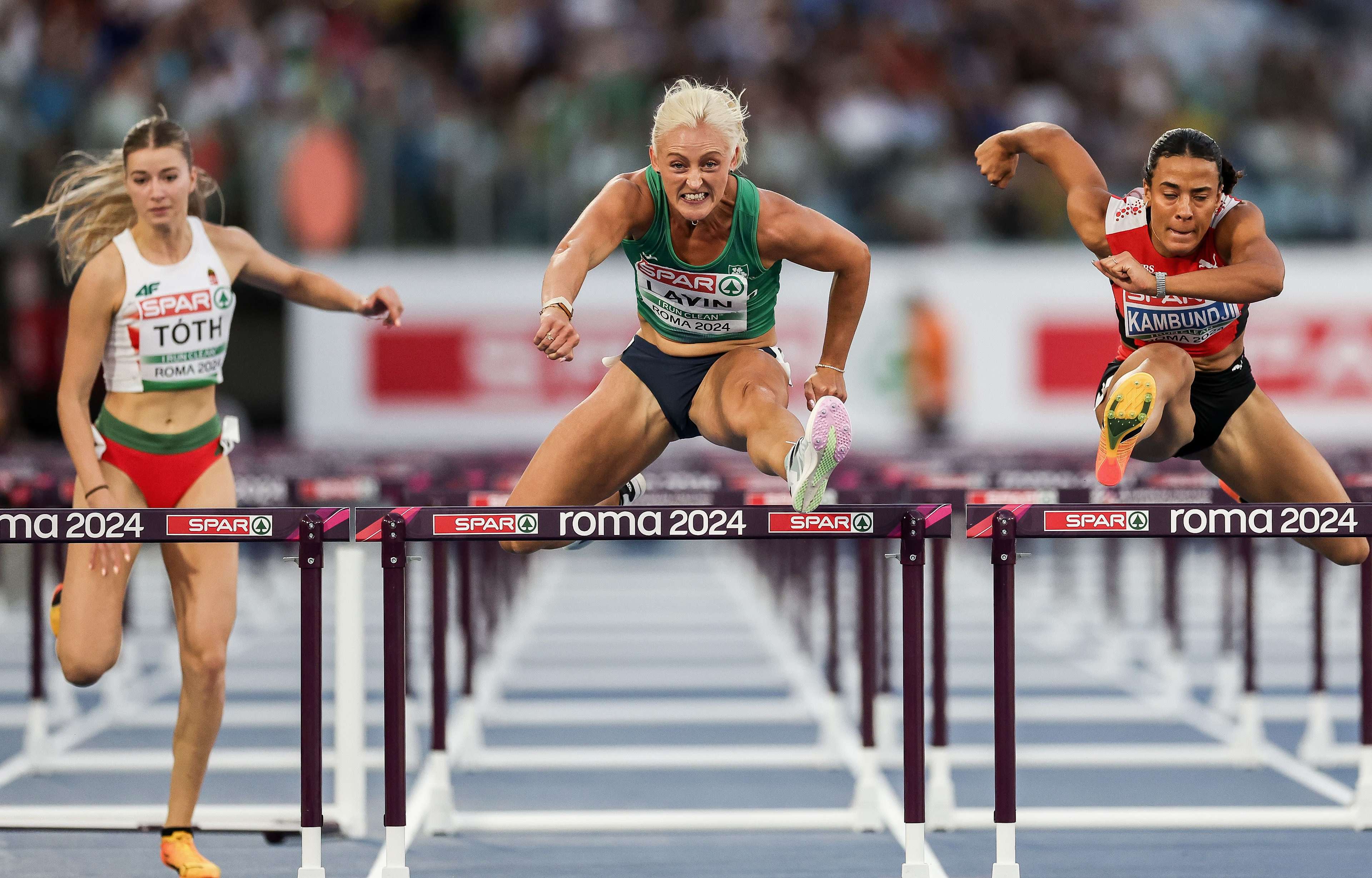 Anna Toth kaatuu kovassa vauhdissa | Yleisurheilun EM | Yle Areena