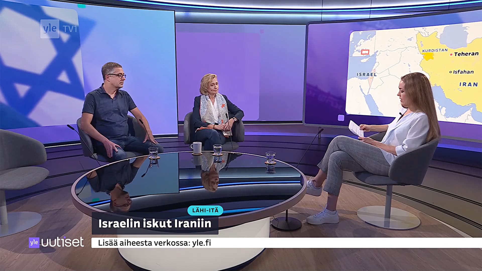 Yle Uutiset erikoislähetys: Israelin hyökkäys Iraniin | Yle Uutiset erikoislähetys | Yle Areena