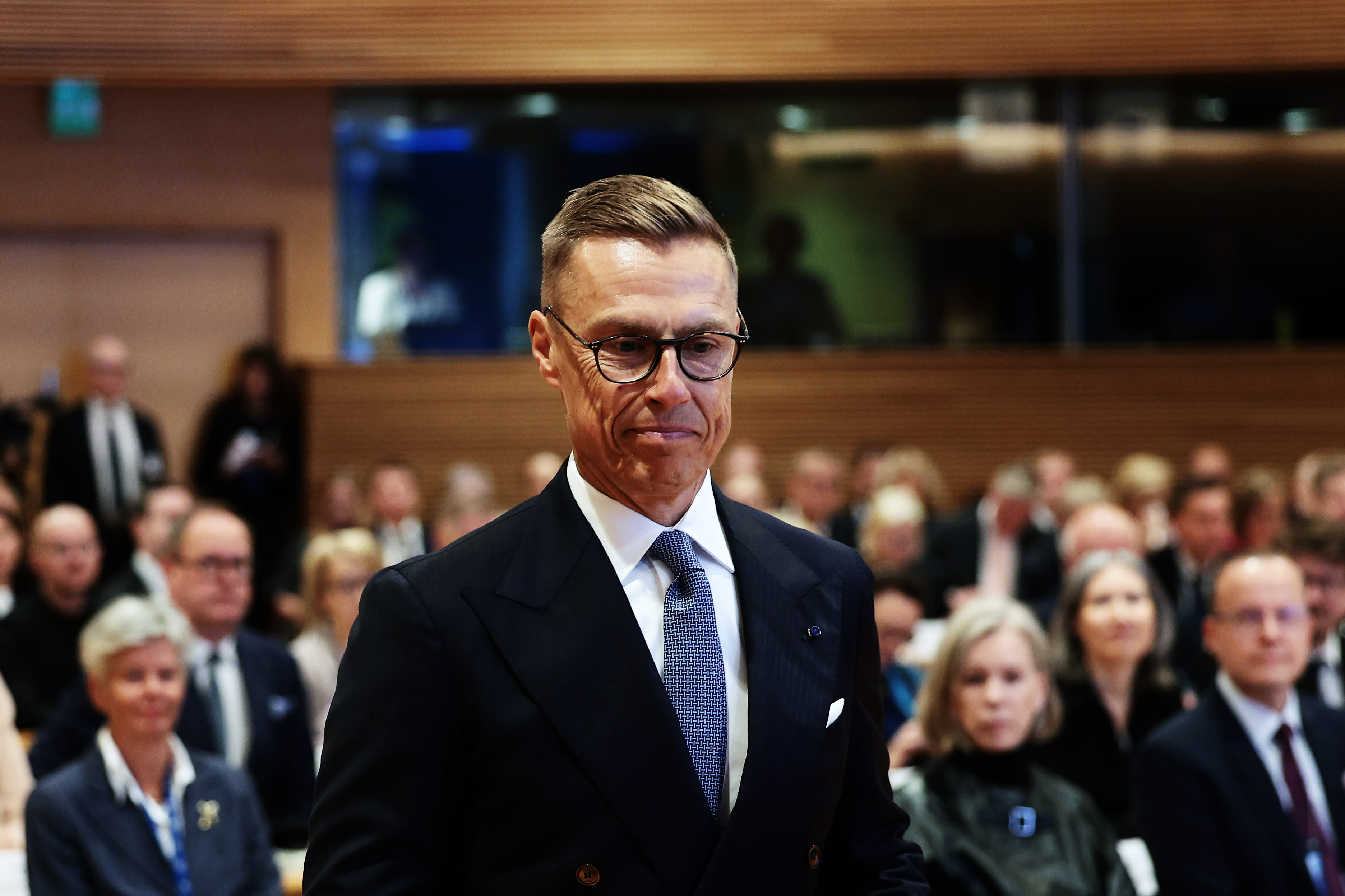 Presidentti Alexander Stubbin puhe ja mediatilaisuus ...