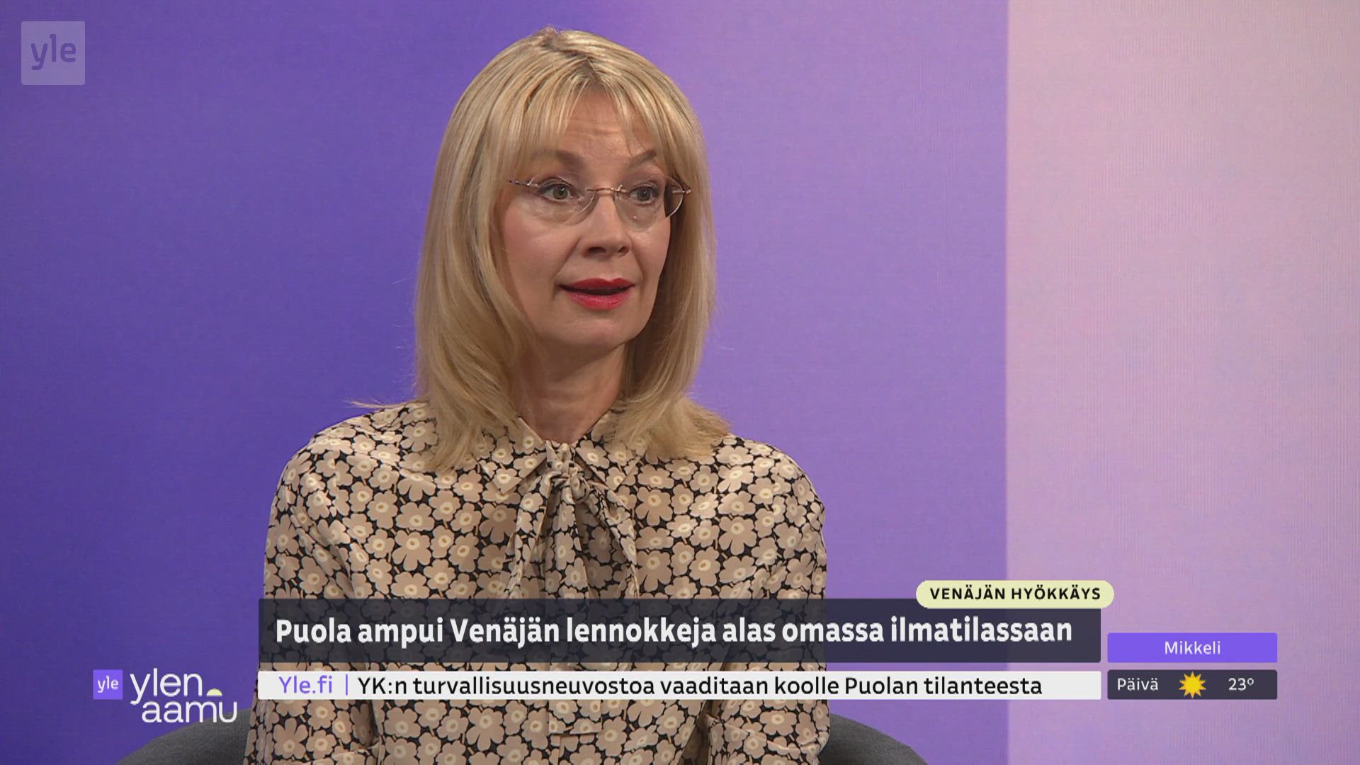 Venäjän sota haastaa Euroopan turvallisuutta | Ylen aamu | Yle Areena