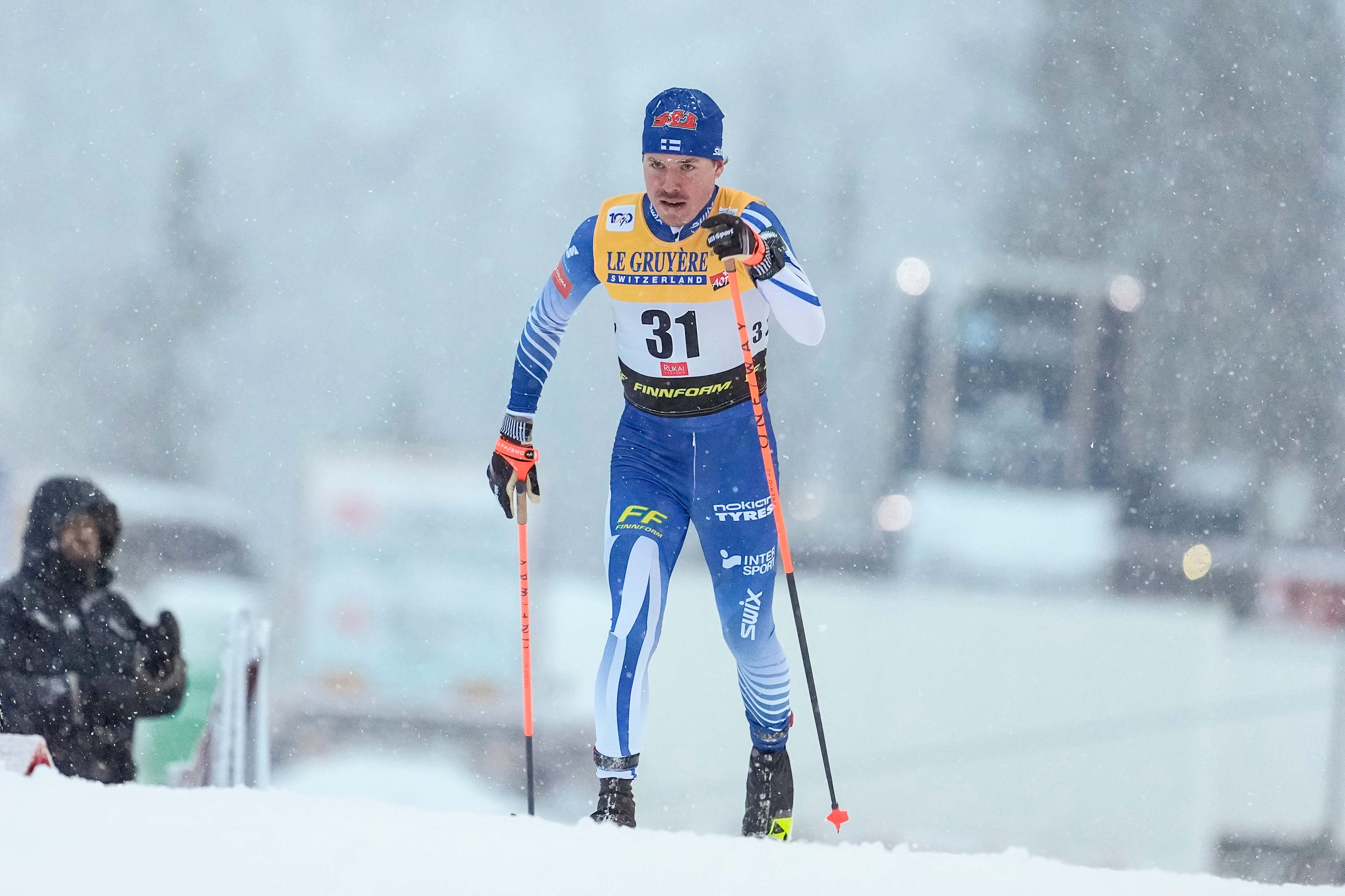 Arsi Ruuskanen Rukan kympillä lupaavasti 19:s | Hiihdon maailmancup ...