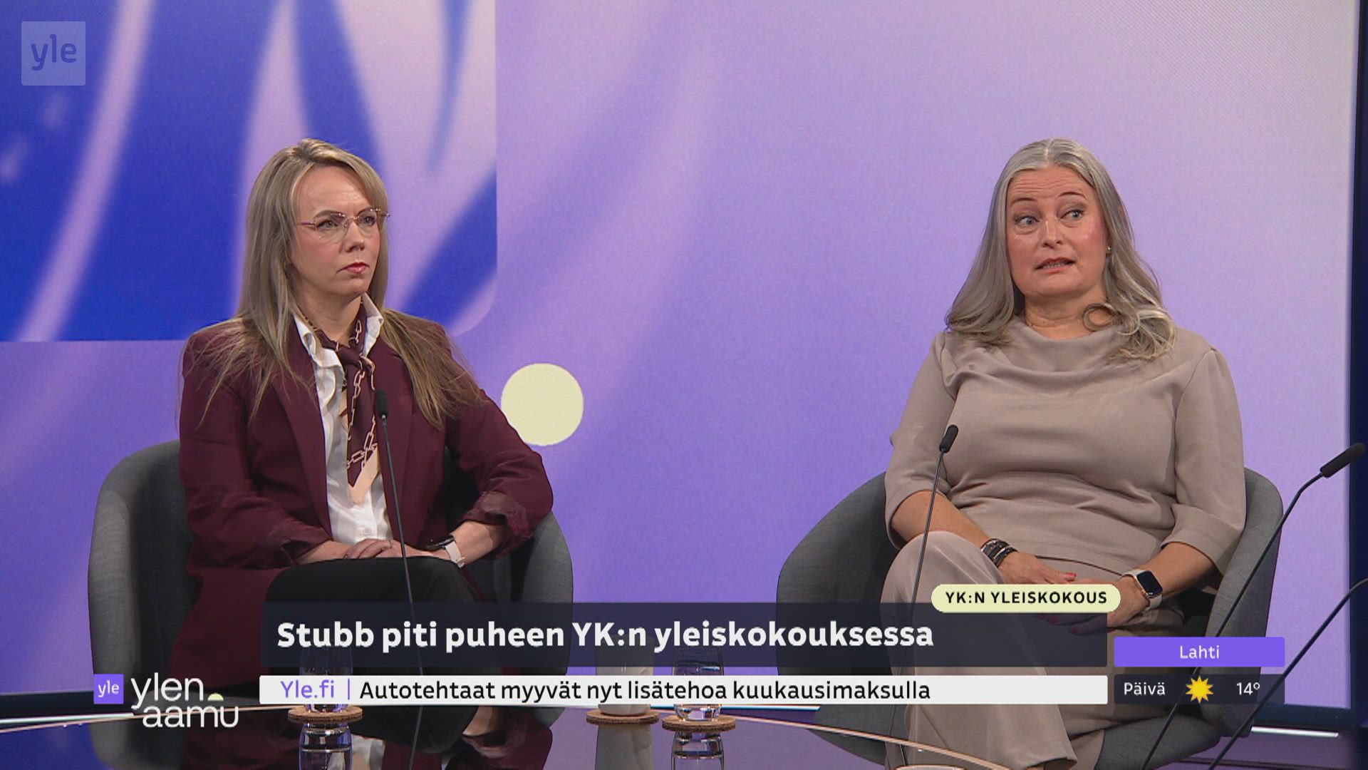 Stubb puhui YK:n yleiskokouksessa | Yles morgon | Yle Arenan