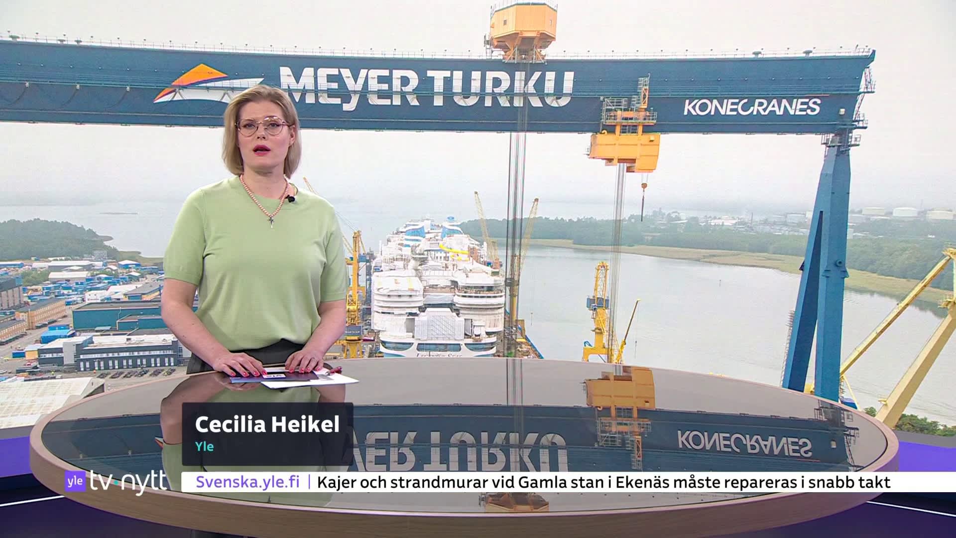 Yle Nyheter TV-nytt 17.55 | Yle Nyheter TV-nytt | Yle Arenan