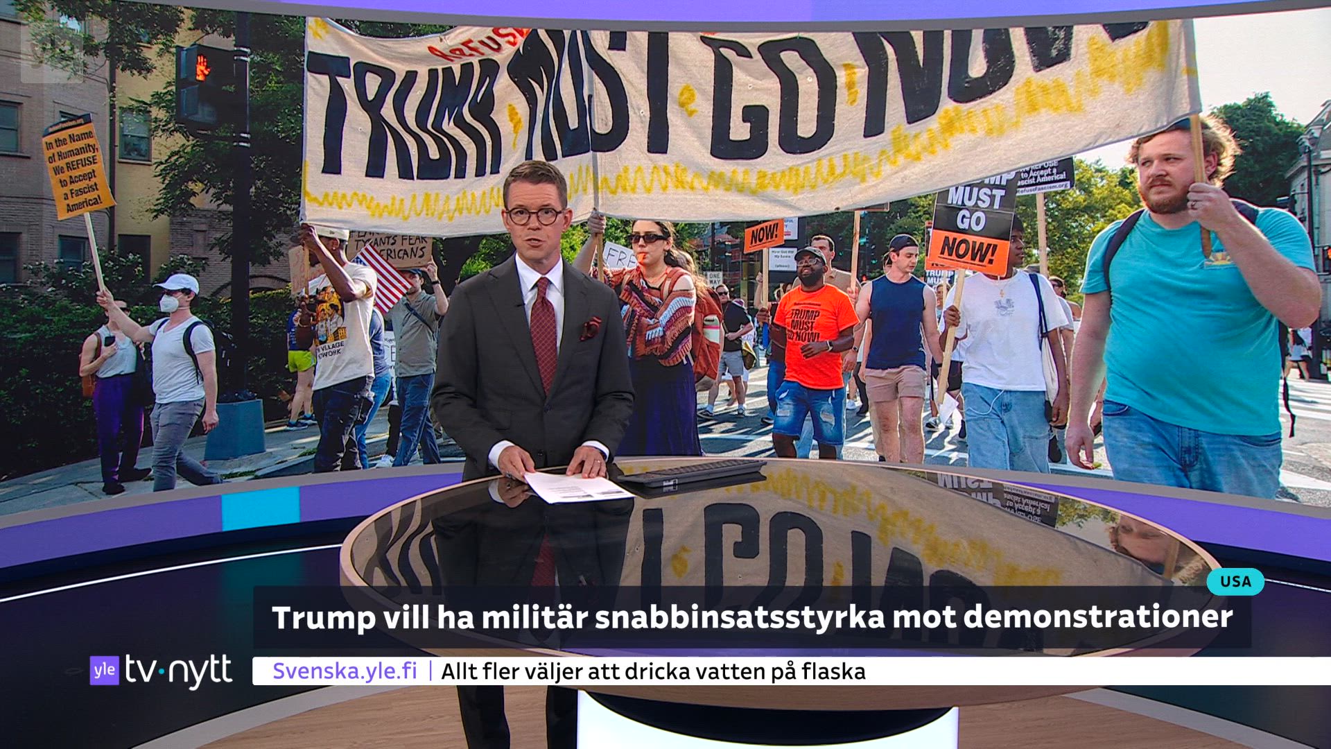 Yle Nyheter TV-nytt 17.55 | Yle Nyheter TV-nytt | Yle Arenan