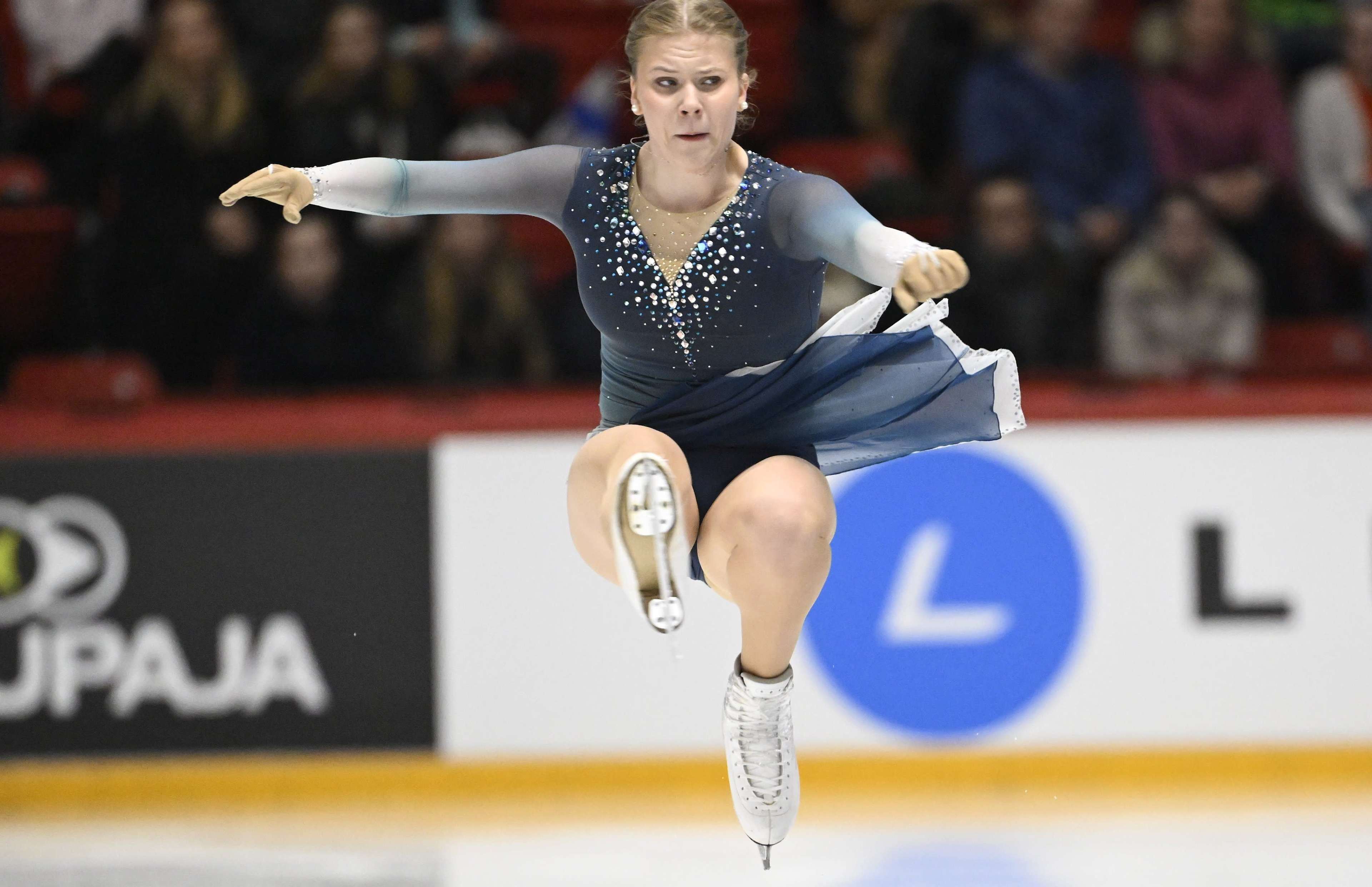 Olivia Lisko onnistui lyhytohjelmassaan taitoluistelun gp-kisassa ...