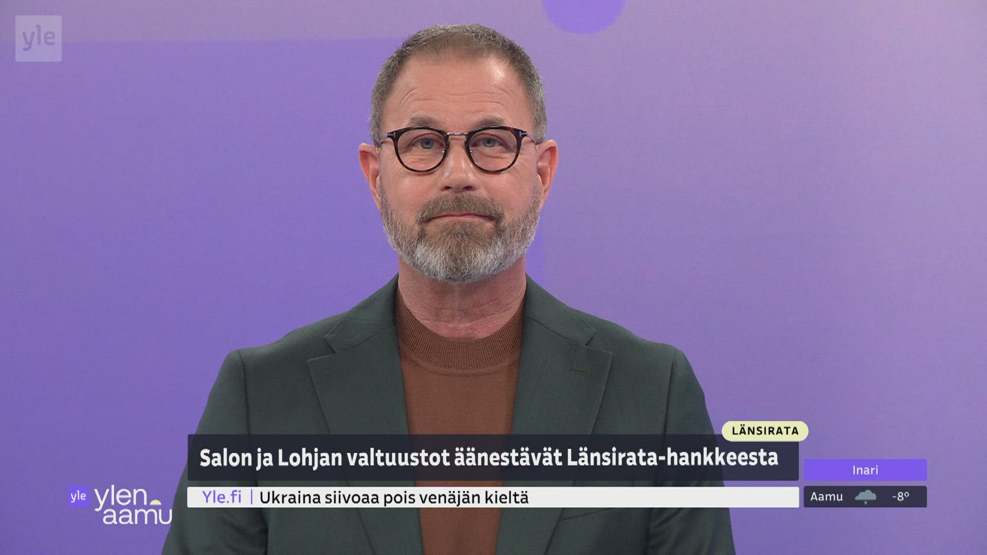 Länsirata-hanke Salon ja Lohjan käsittelyssä | Yles morgon | Yle Arenan