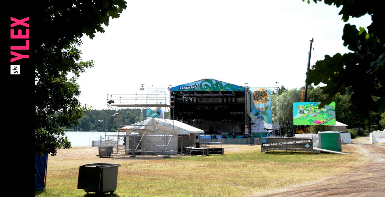 Aurinkoinen Ruisrock odottelee festarikansaa - katso behind the scenes ...