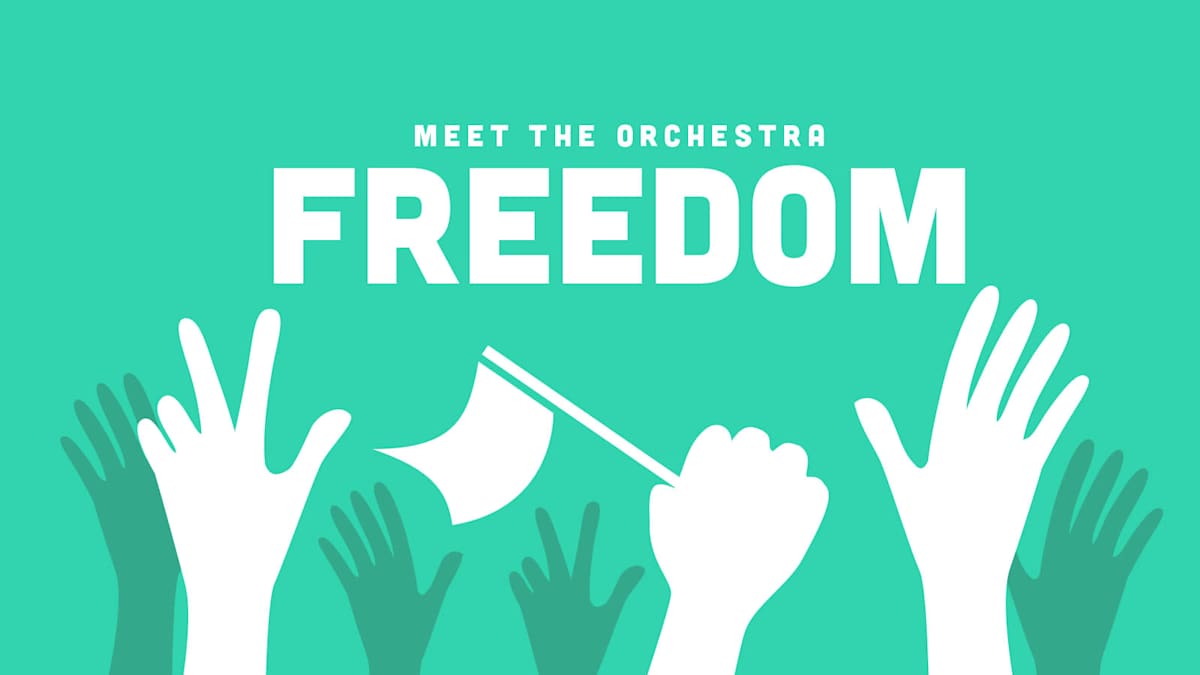 Meet the Orchestra - Freedom – Concerts, season 2025-2026 – yle.fi