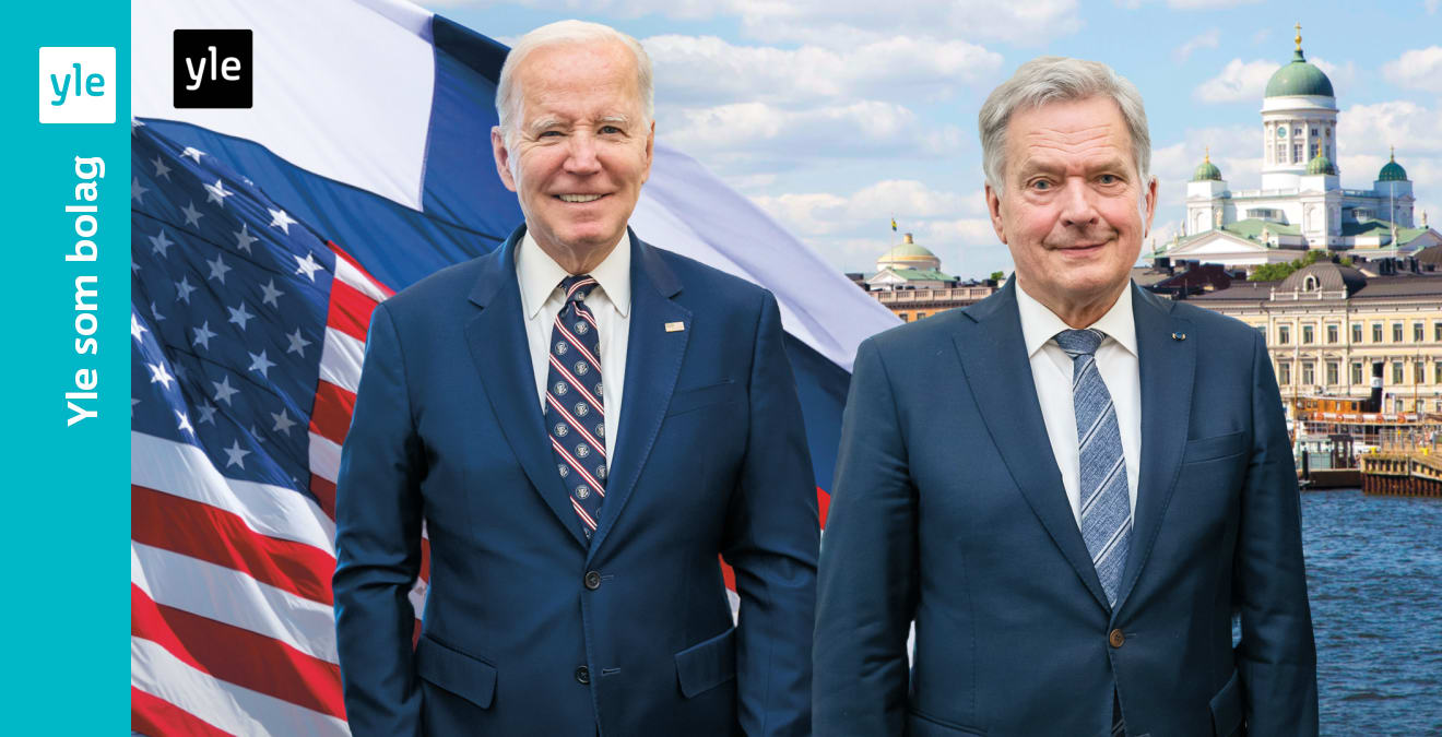 USA:s president Joe Biden besöker Helsingfors – Svenska Yle bevakar händelserna från början till ...