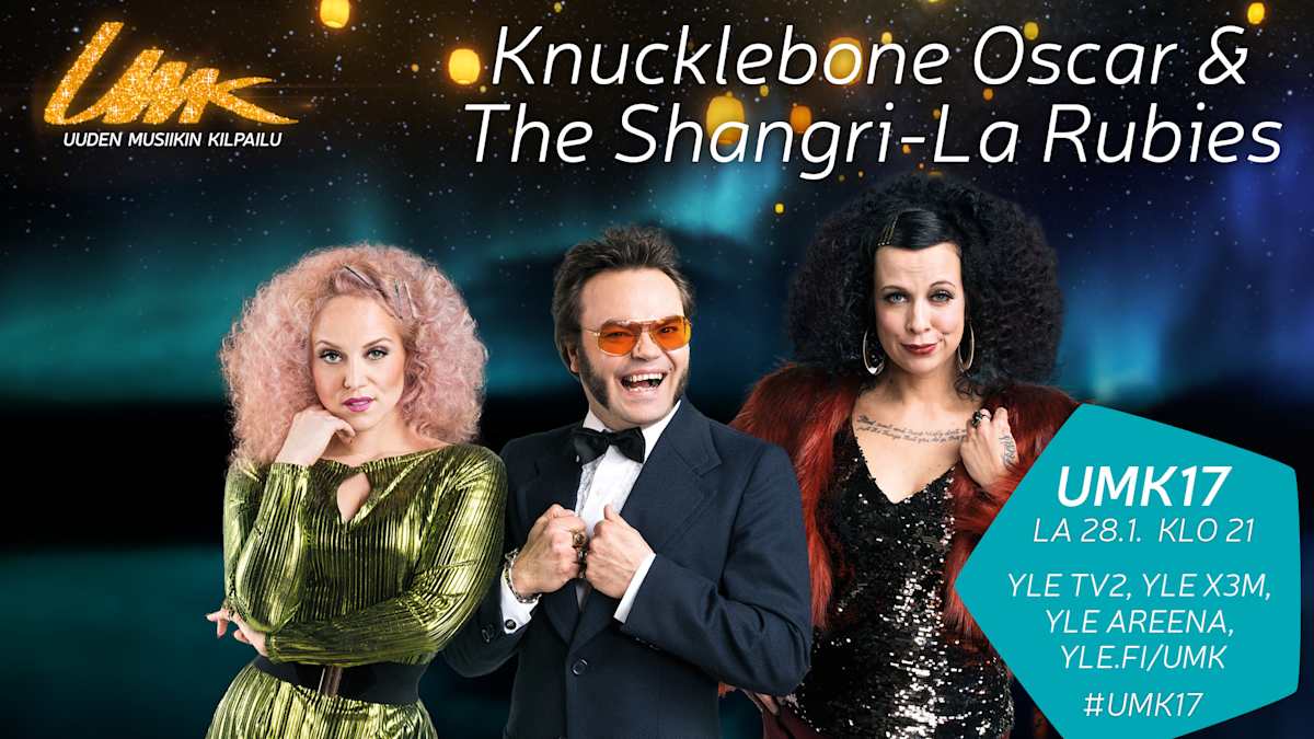 Knucklebone Oscar & The Shangri-La Rubies: Caveman – UMK17 – yle.fi