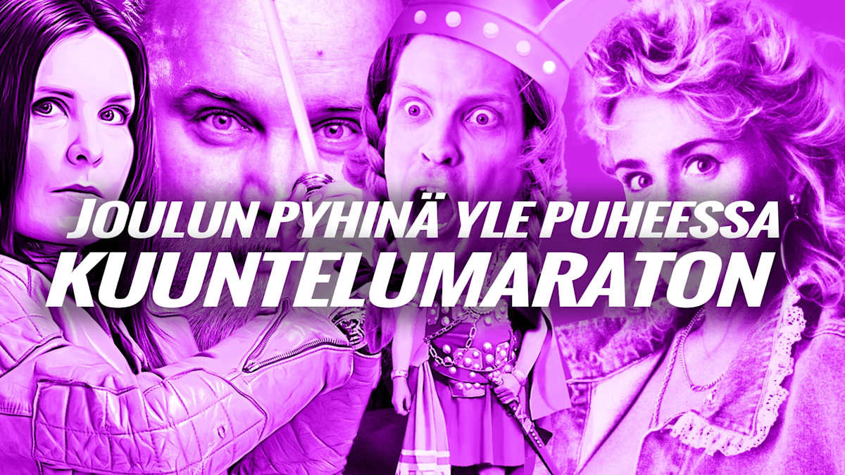 Yle Puhe tarjoaa joulun pyhinä suosittuja radio-ohjelmia ja podcasteja ...