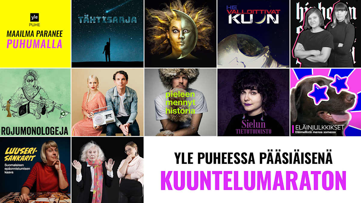 Yle Puheen pääsiäisen kuuntelumaratonilla pala tähtitaivasta ja pieleen ...