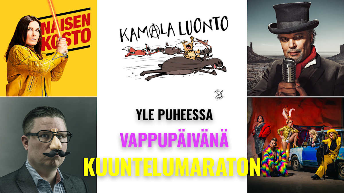 Yle Puheen vapun kuuntelumaratonilla luvassa huumorihommia – Yle Puhe ...
