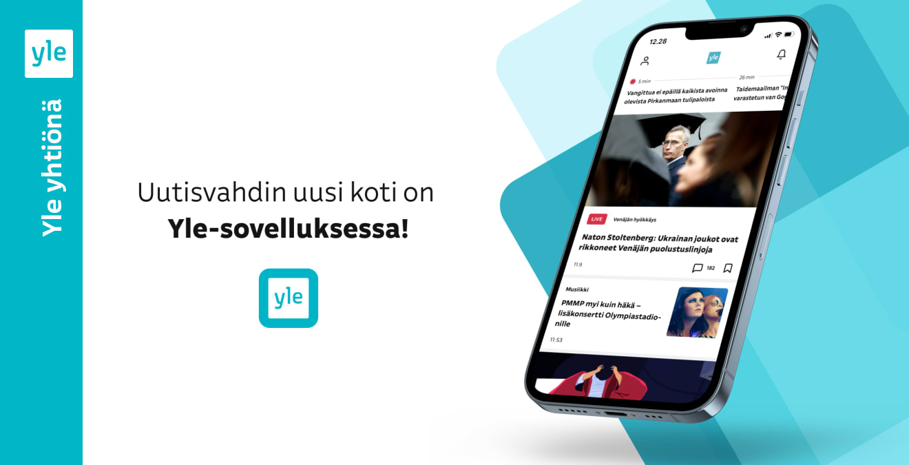 Uutisvahdin uusi koti on Yle-sovelluksessa – Ylen tiedotteet – yle.fi