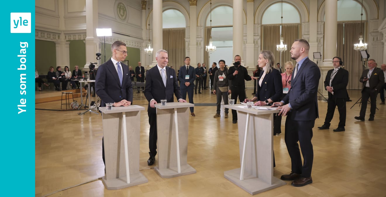 Presidentvalet väckte intresse på Yles olika plattformar – valvakorna i tv nådde 2,6 miljoner ...