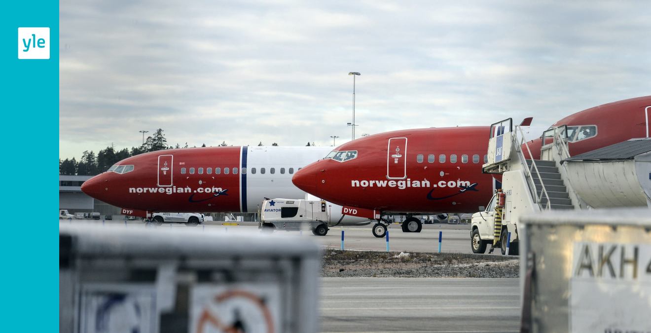 Inga flygturer för största delen av Norwegians flygplan fram till våren ...
