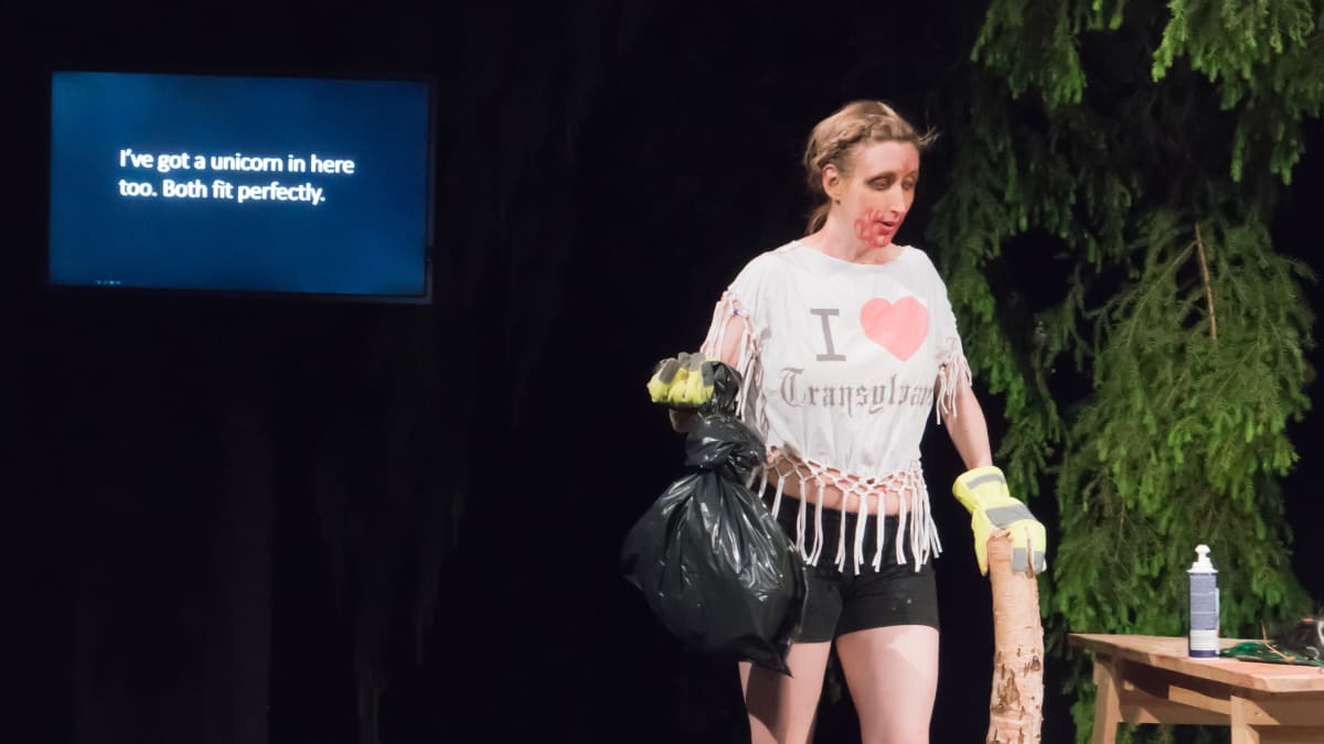 Scenkonstnären Lisa Lie söker frihet i det ofattbara – Kultur och nöje ...