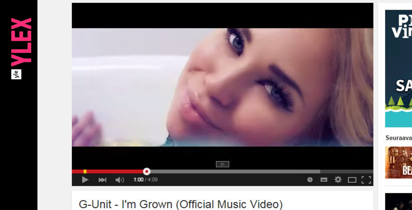 Suomalaismalli esiintyy 50 Centin musiikkivideossa – YleX – yle.fi