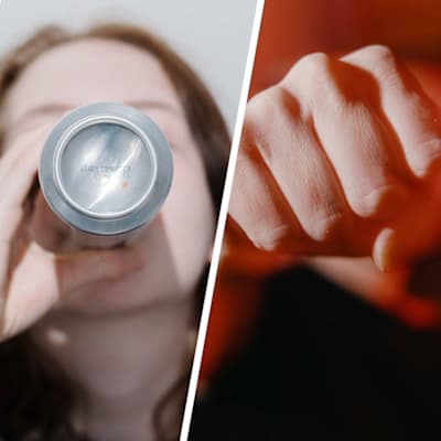 Kollage av fyra olika bilder.