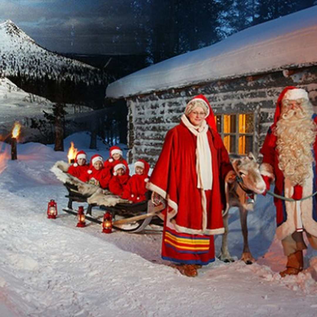 YLE Rovaniemi: Joulupukki on Vetteliäkin nopeampi - startti ...