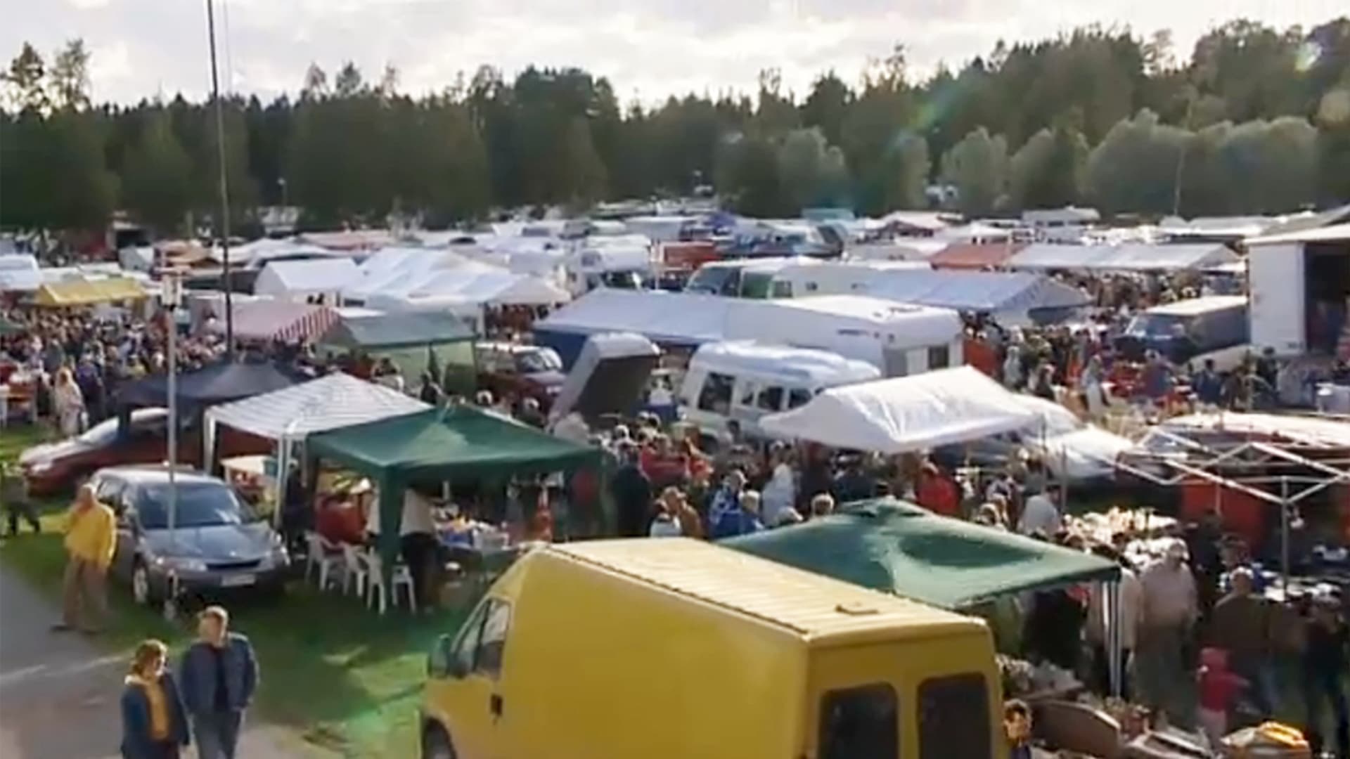 Juthbacka marknad och lopptorg 2007 | Yle Arenan