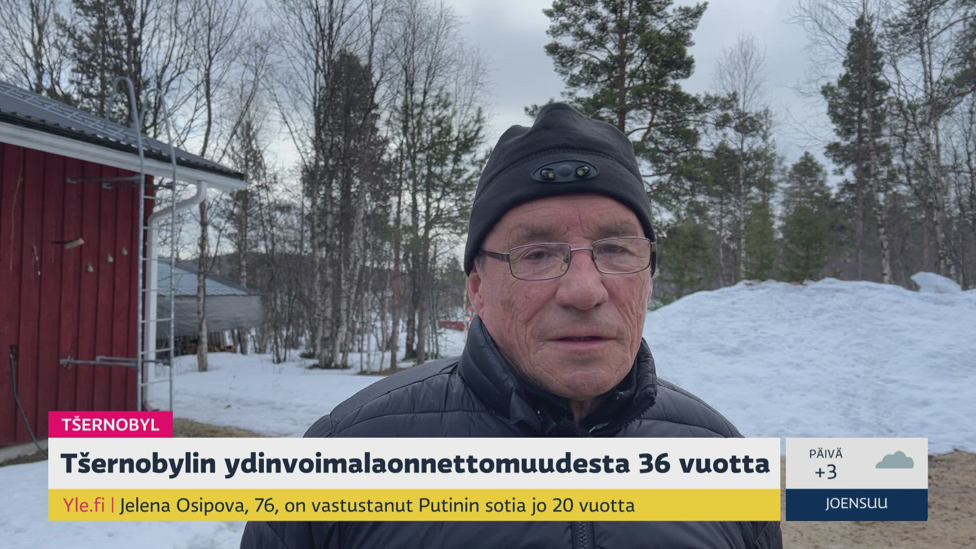 Tšernobylin laskeuma vaikuttaa vieläkin – Aslak Jomppanen on mittausten ...