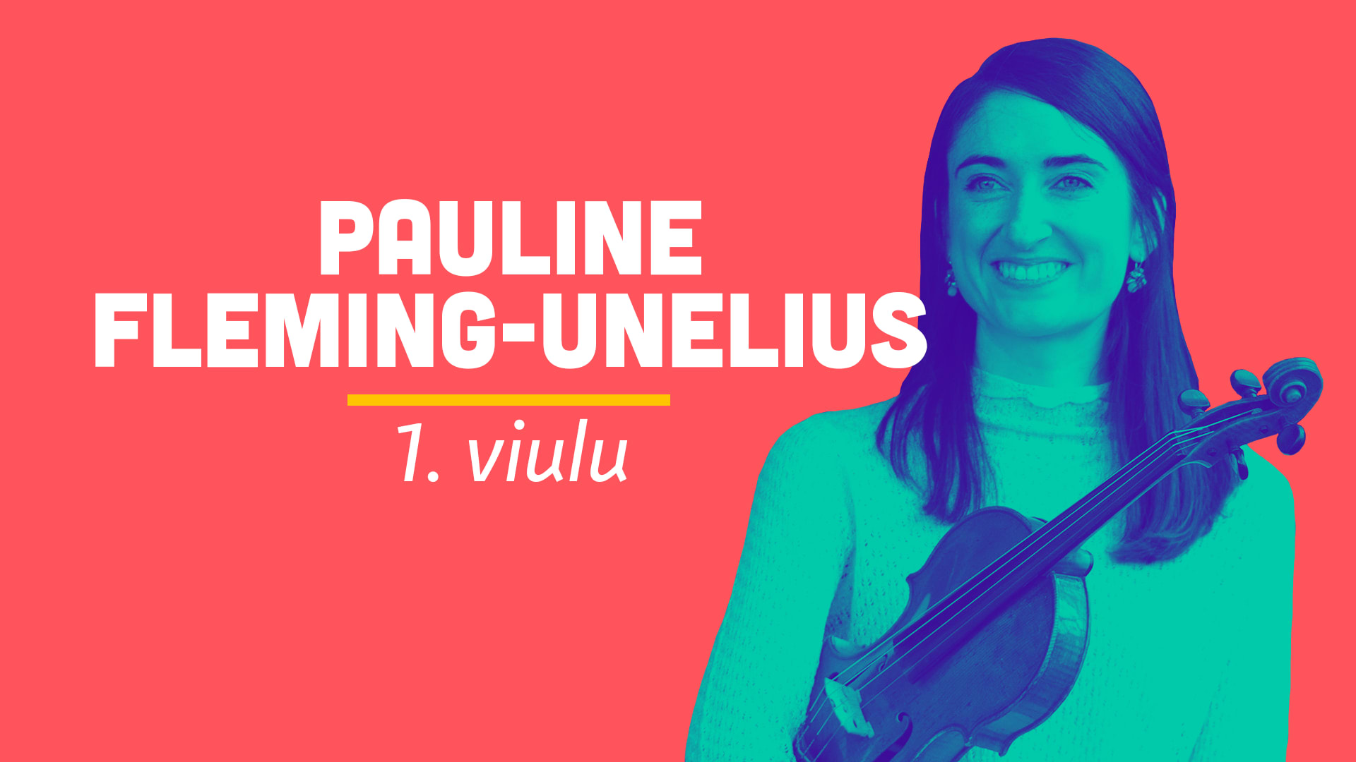Viulisti Pauline Fleming-Unelius | RSO:n muusikot | Yle Areena