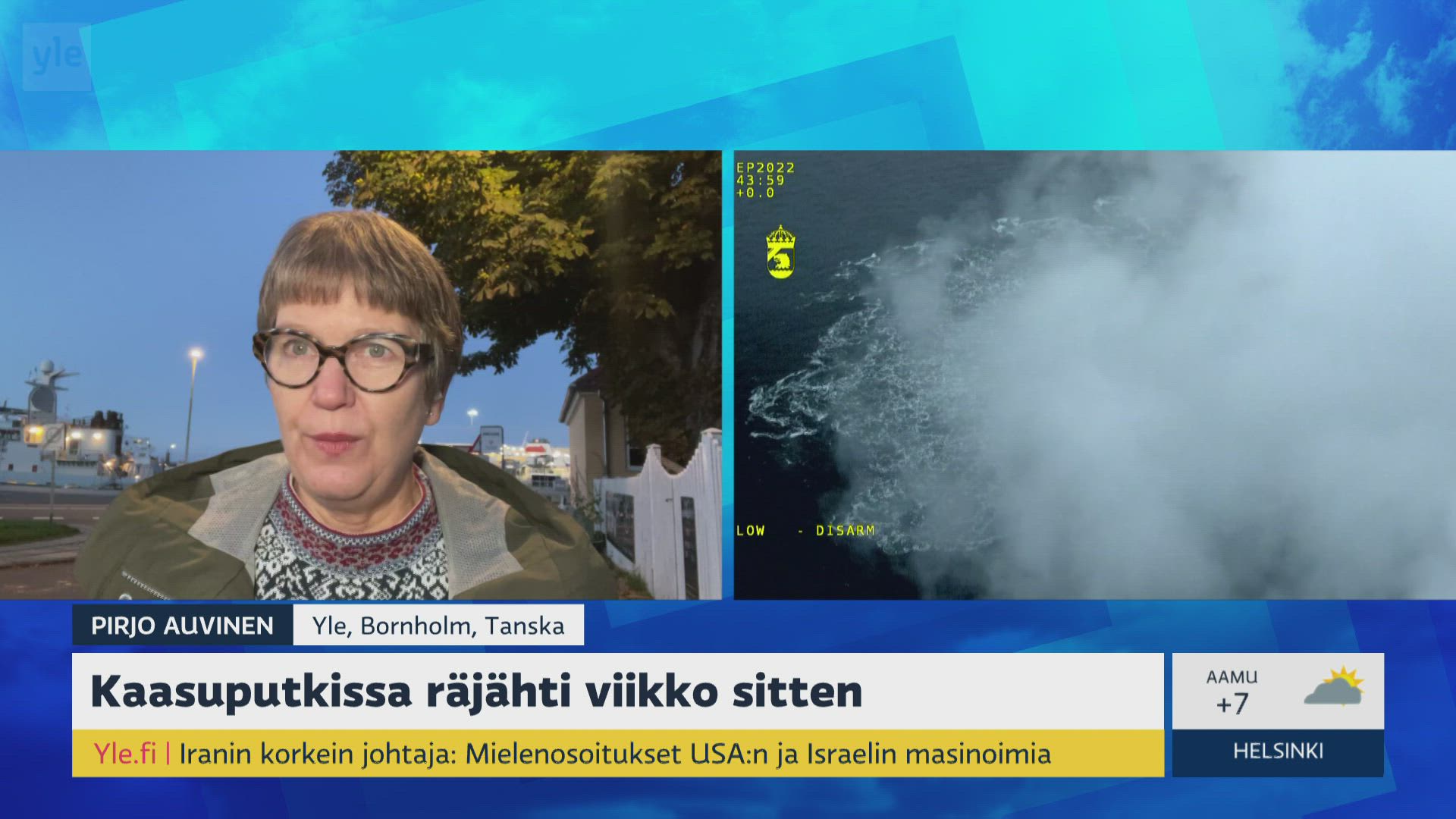 Mitä Nord Stream -kaasuputkirikosta seuraa? | Yles morgon | Yle Arenan