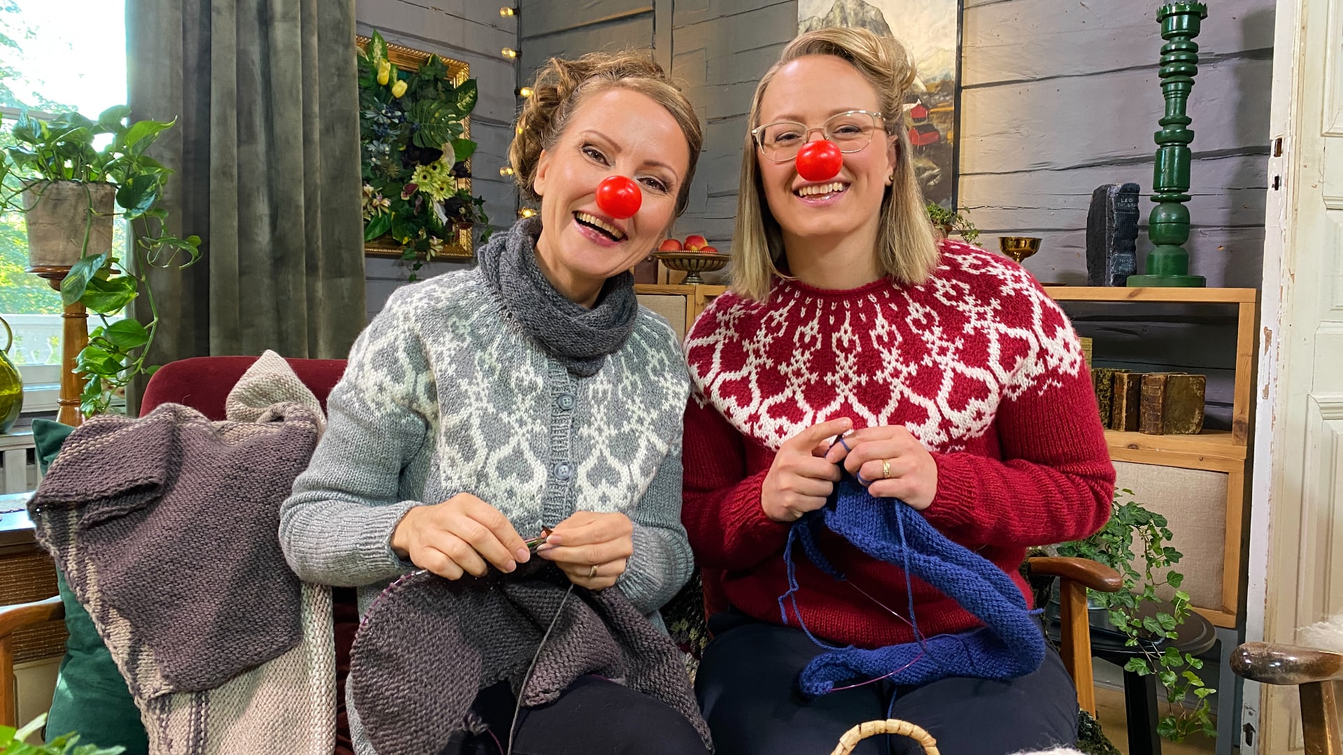 Sticka en sjal och stöd världens barn | Strömsö | Yle Arenan