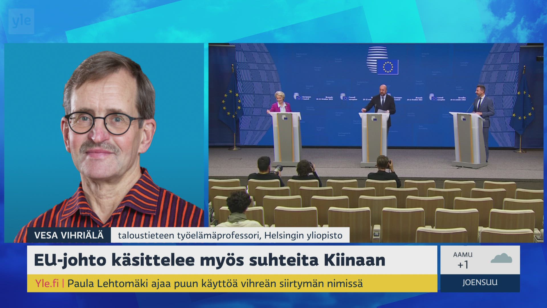EU:n huippukokous venymässä kolmipäiväiseksi | Yles morgon | Yle Arenan