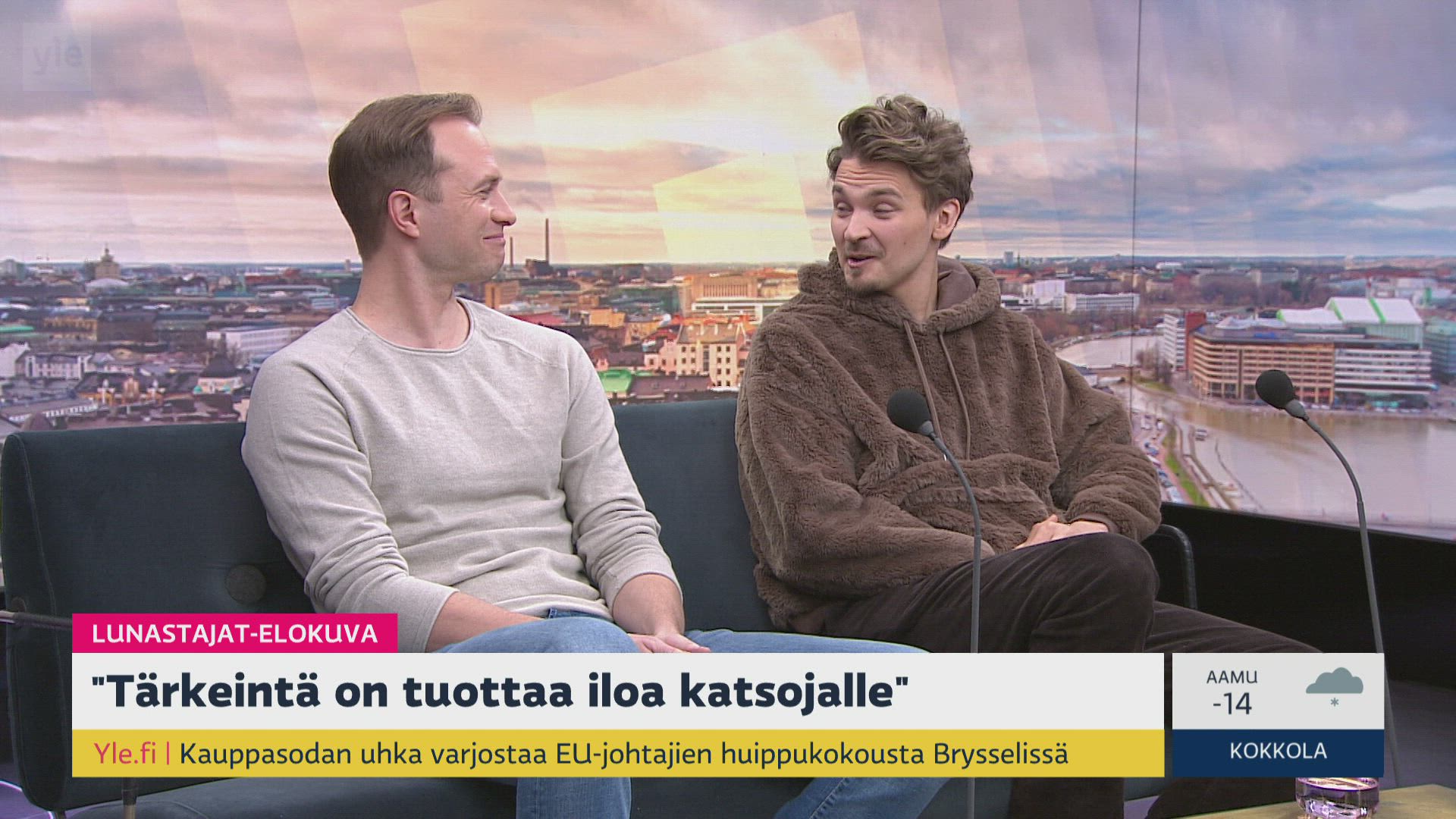 Lunastajat-elokuva yhdistelee mustaa huumoria ja komediaa | Ylen aamu | Yle Areena