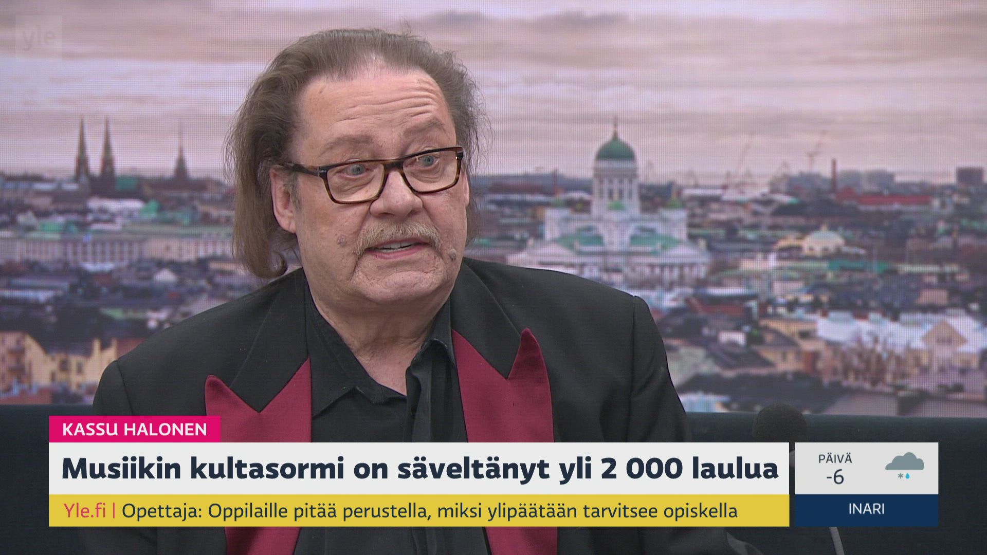 Kassu Halonen: "Parhaimmillaan syntyi 10 laulua päivässä" | Ylen aamu ...