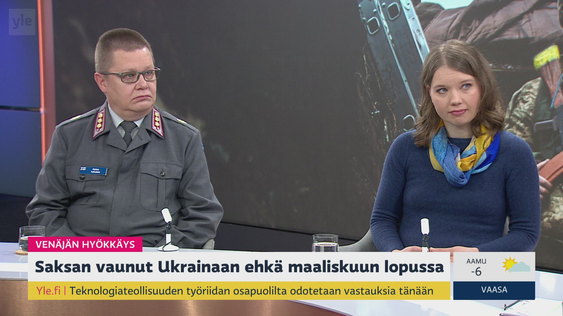 Länsi aseistaa Ukrainaa – onko Ukrainan sota saamassa uuden käänteen? | Ylen aamu | Yle Areena
