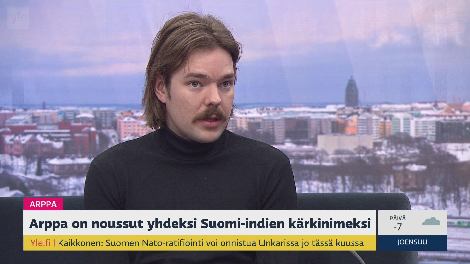 Laulaja-lauluntekijä Arppa: "Toivon, etten jäisi huumorimuusikkona ...