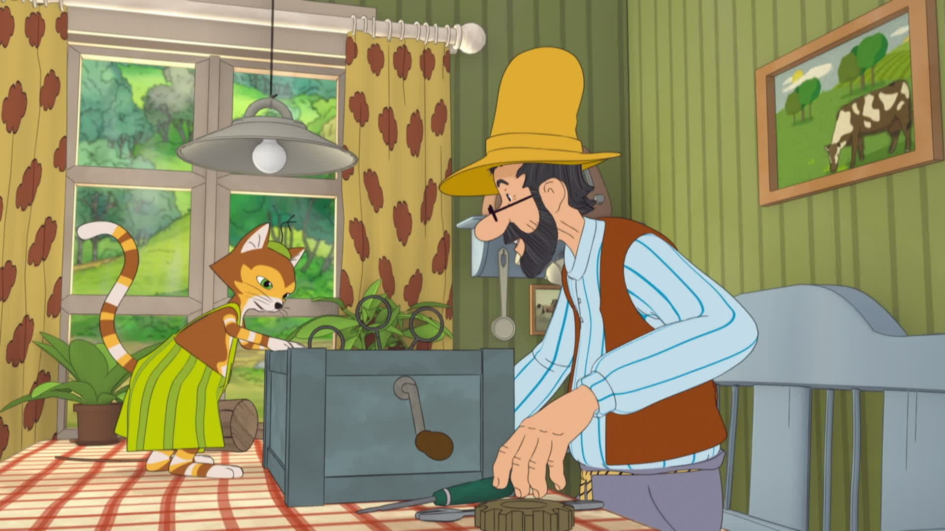 K3, J8: Viulutuutulaulu | Viiru ja Pesonen (svensk version) | Yle Areena