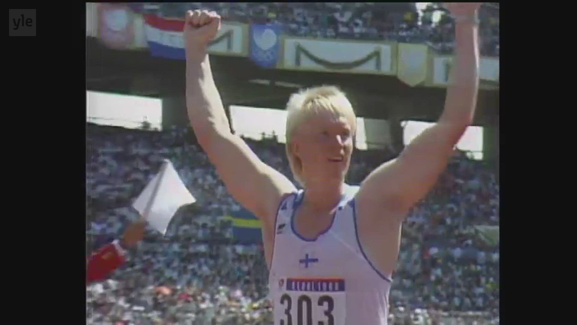 Juha Jokinen selostaa Tapio Korjuksen Soulin kultaheiton | Urheilujuttuja | Yle Areena