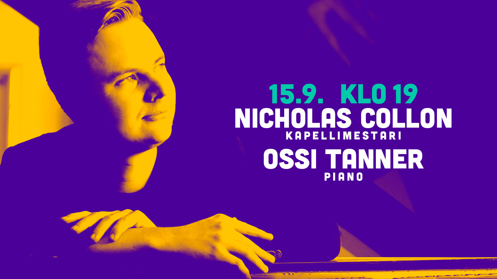 Nicholas Collon & Ossi Tanner | Radion sinfoniaorkesterin konsertti ...