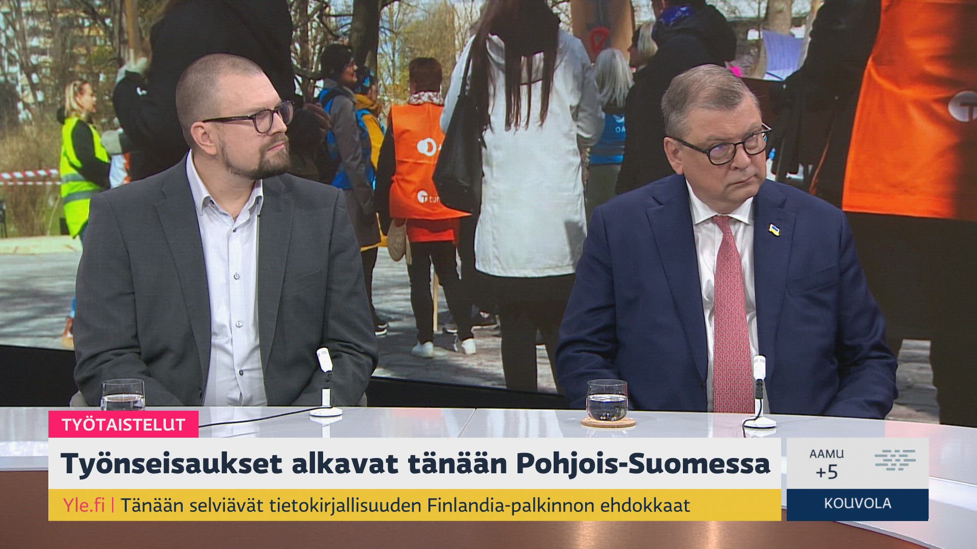 Poliittisten työtaistelujen uusi aalto | Yles morgon | Yle Arenan