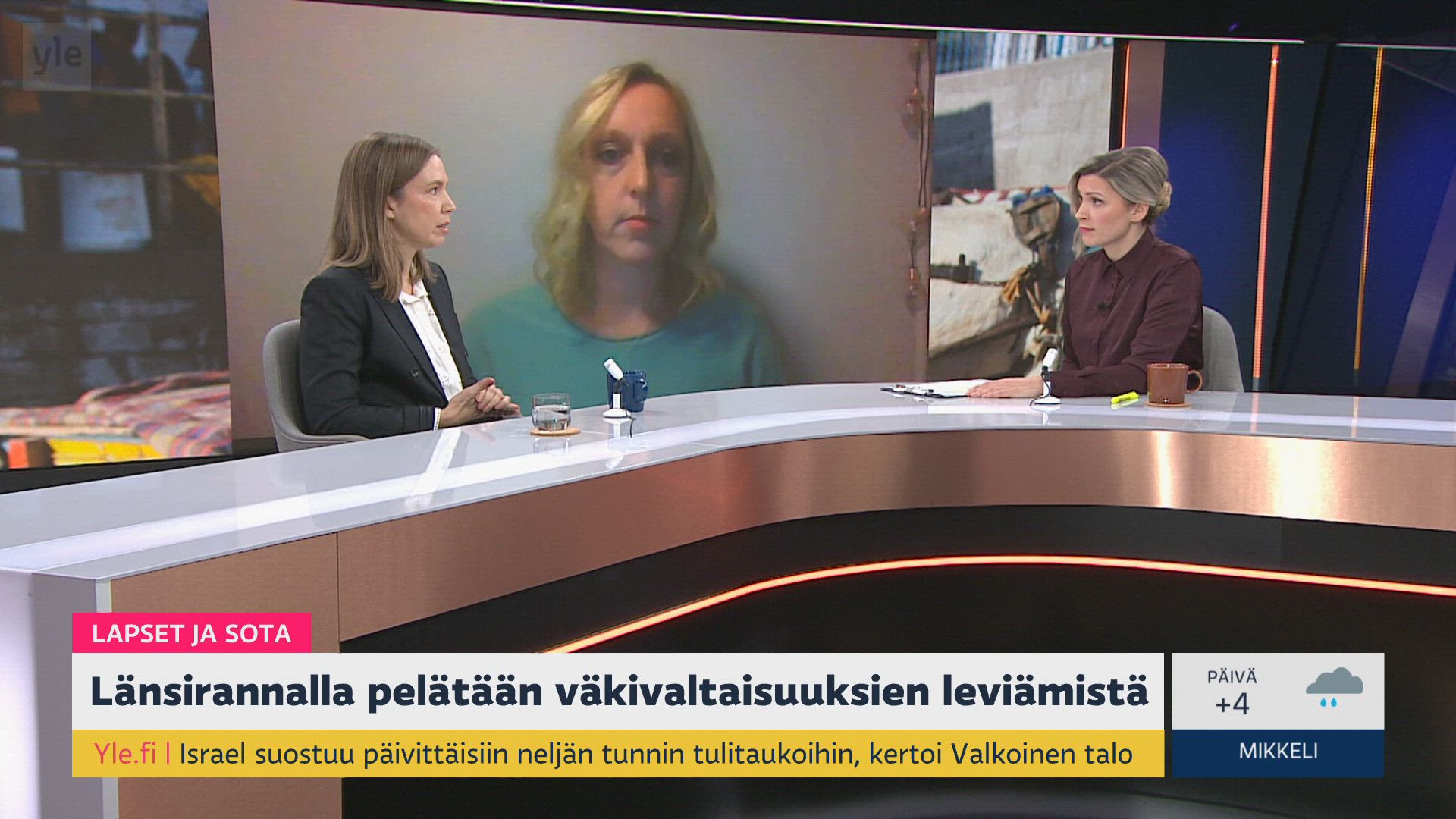 Miten palestiinalaisalueiden lapsia autetaan? | Yles morgon | Yle Arenan