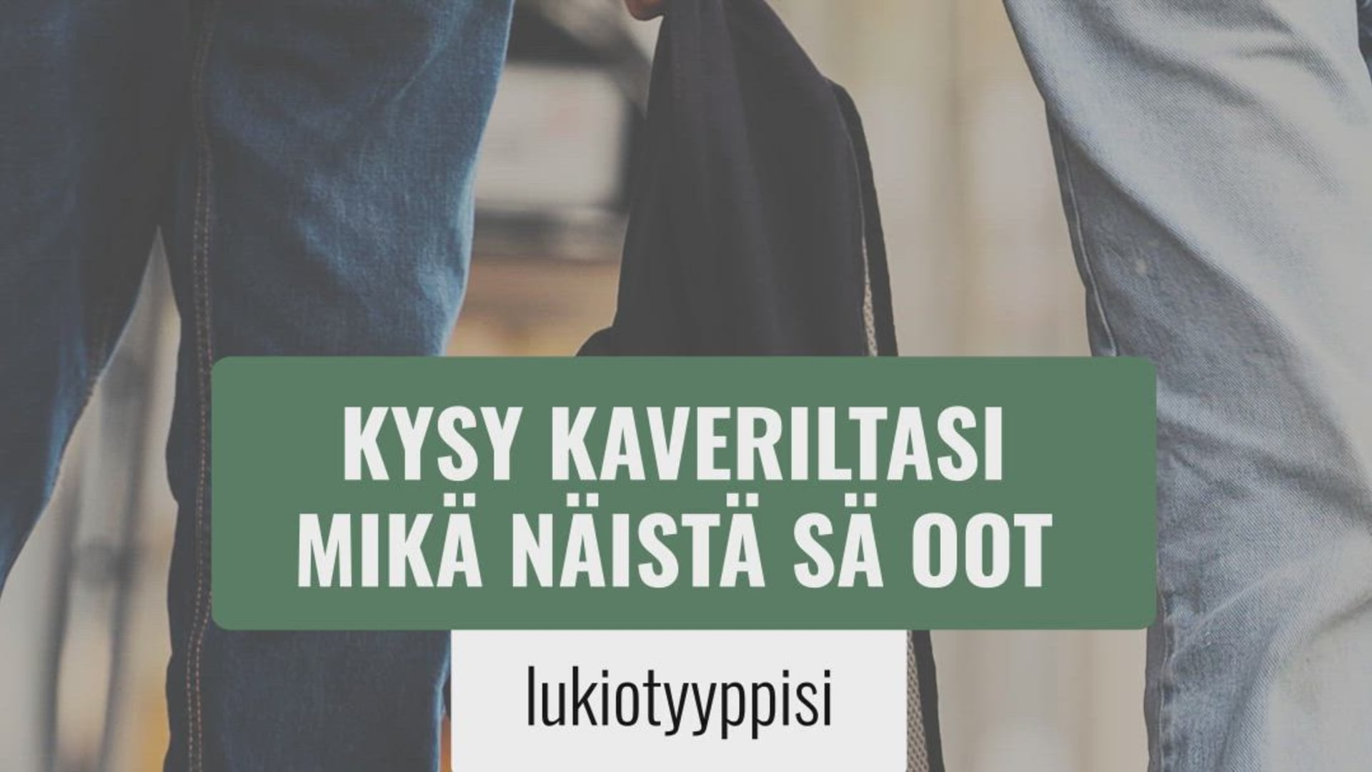 Mikä ainevalintatyyppi olet? | Abitreenit | Yle Areena