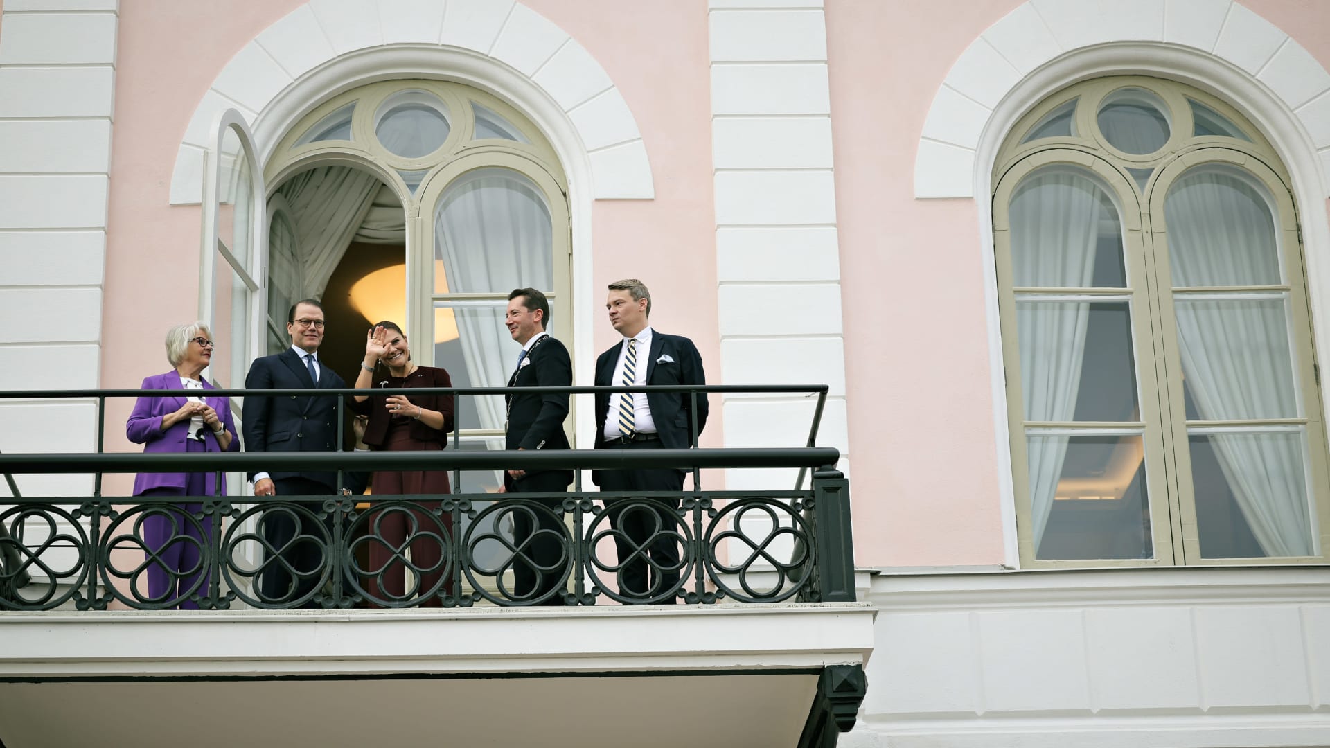 Ruotsin kruununprinsessa Victoria ja prinssi Daniel vierailevat ...