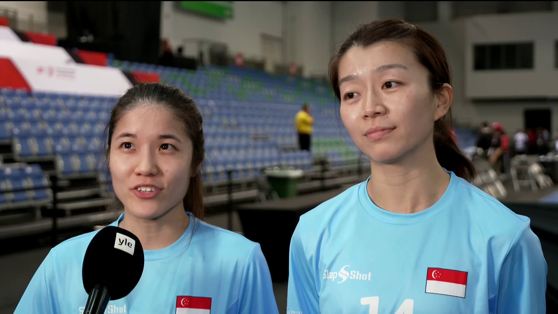 Singaporen pelaajat Yun Shawn Yee ja Amanda Yeap kertovat, miten MM ...