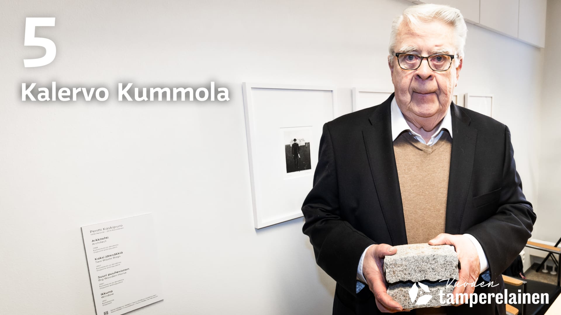 Vuoden tamperelainen 2024 – 5. Kalervo Kummola | Yle Pirkanmaan videot ...