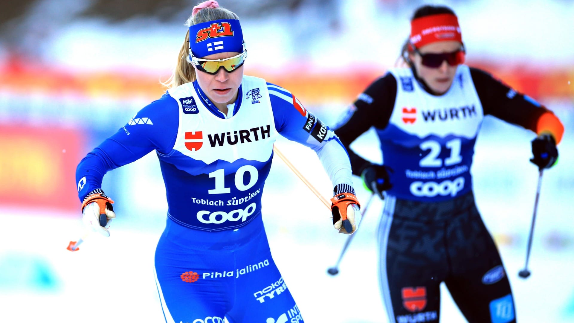 Jasmi Joensuu niukasti ulos välieristä | Hiihdon maailmancup | Yle Areena