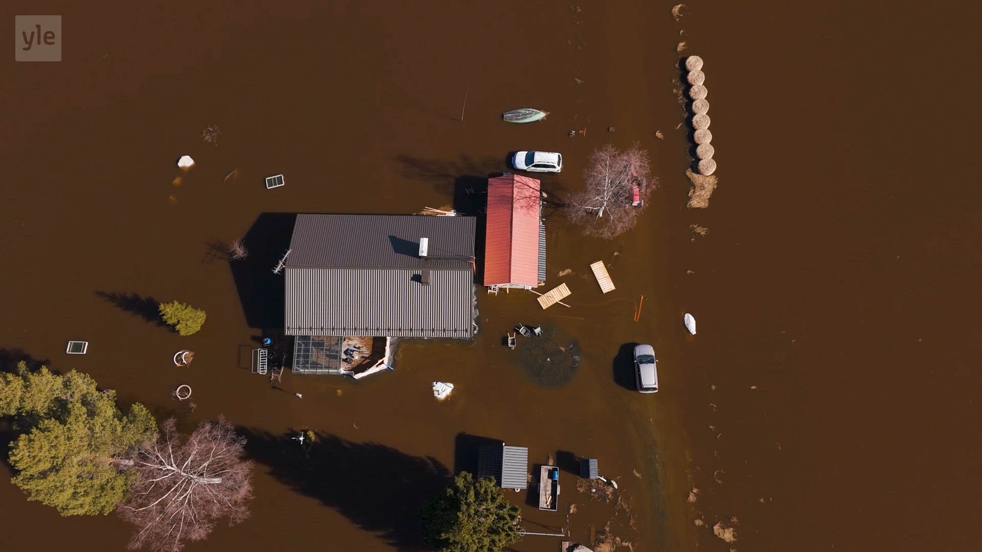 Tulva Ylivieskan Niemelänkylällä | Yle Pohjois-Suomen videot | Yle Areena