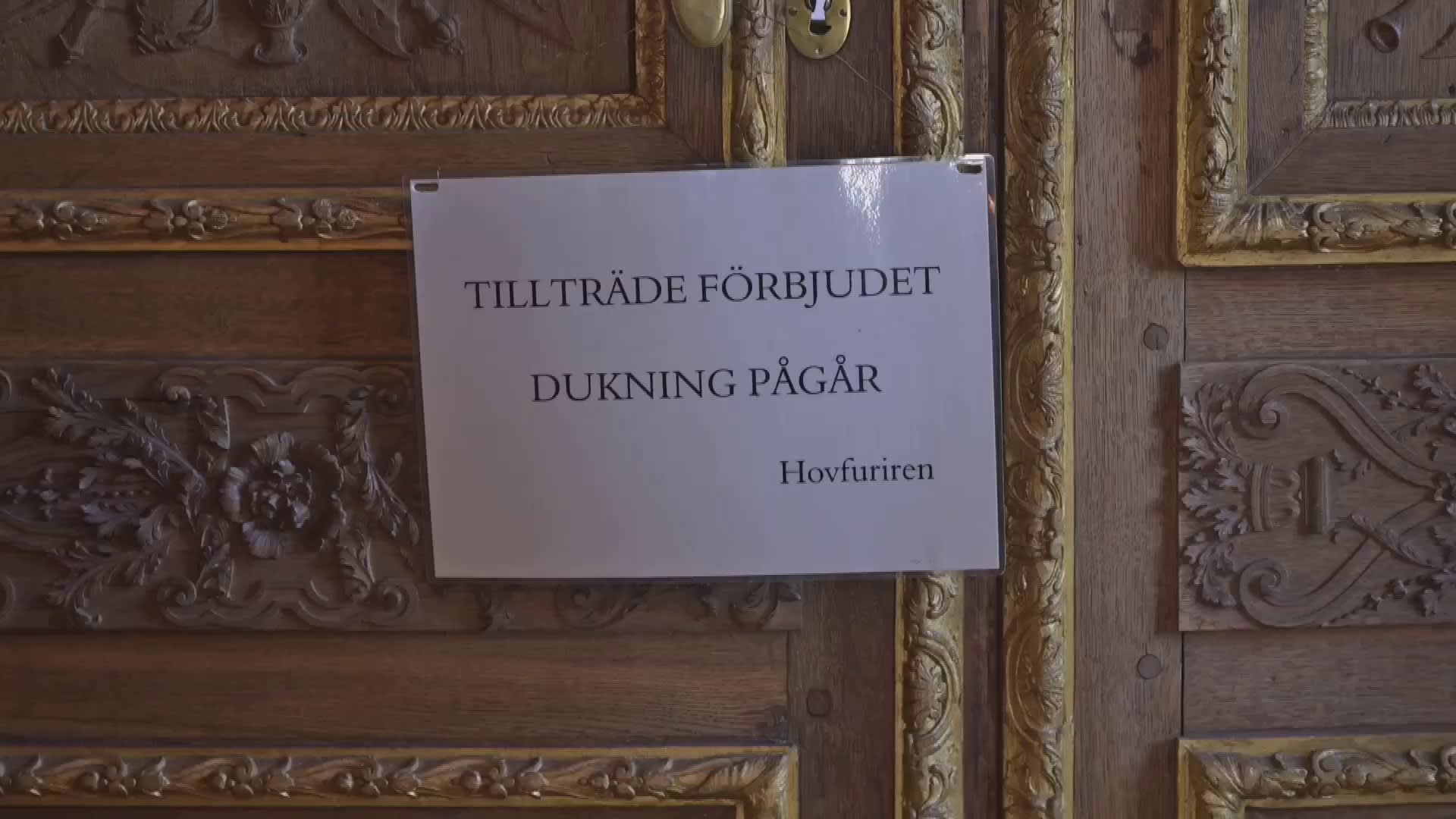 Ruotsin Kuninkaallinen linna valmistautuu Suomen presidentin Alexander ...