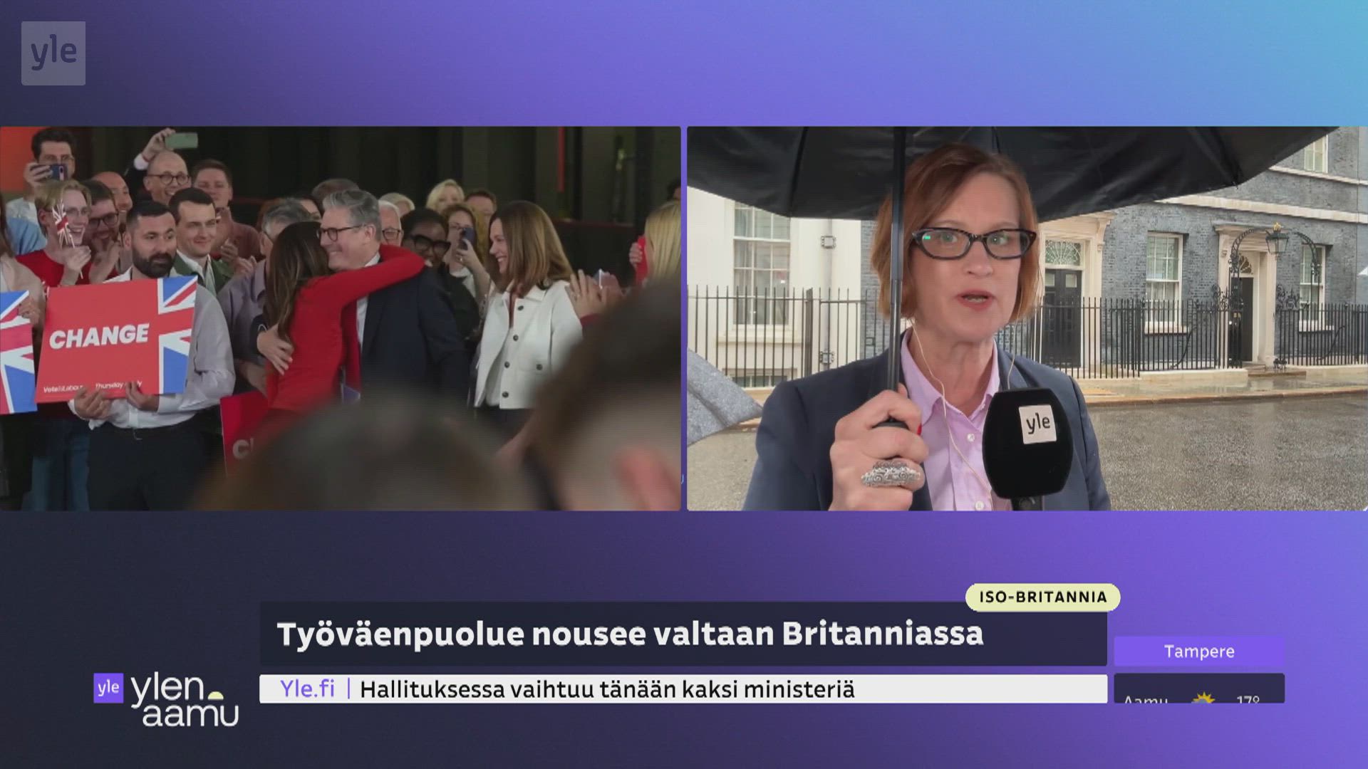 Miten vallanvaihto Britanniassa etenee? | Ylen aamu | Yle Areena
