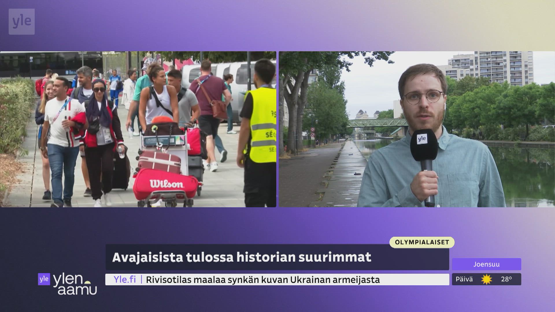 Olympialaiset alkavat Pariisissa | Ylen aamu | Yle Areena